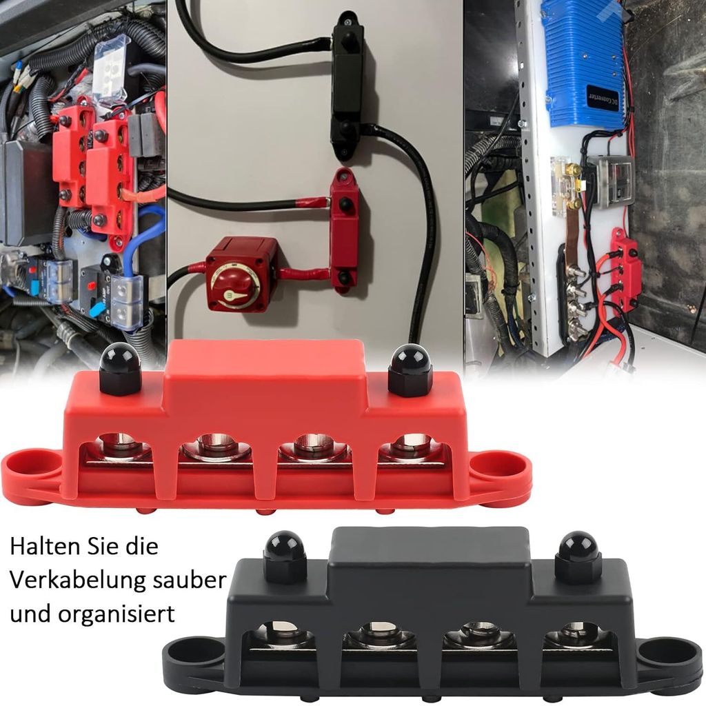 12V-48V DC Sammelschienen Verteilerblock 250A | Kaufland.de