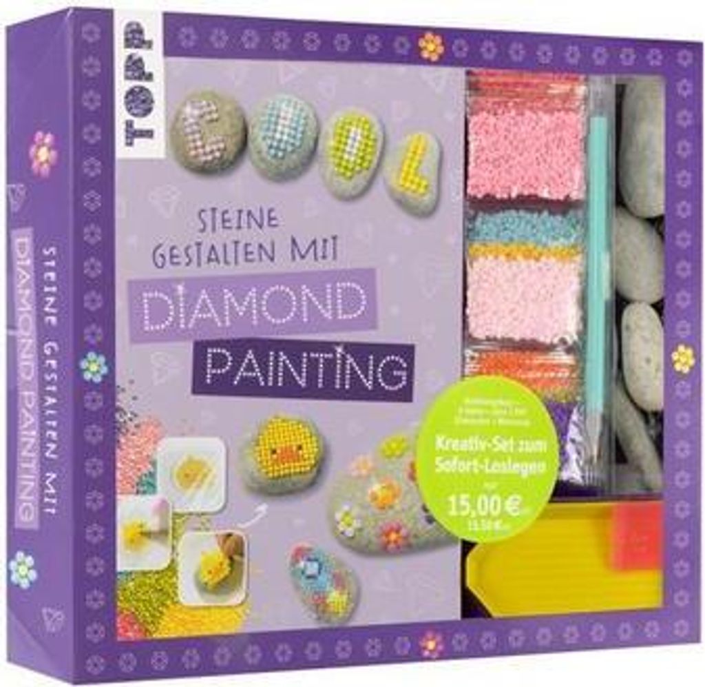 Kreativ-Set Steine gestalten mit Diamond | Kaufland.de