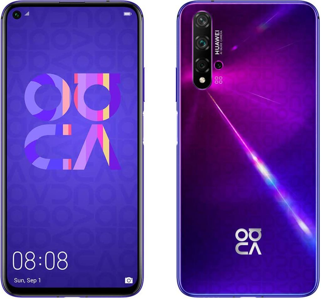 Huawei Nova 5T Dual-SIM 128 GB lila Mobily | Kaufland.sk