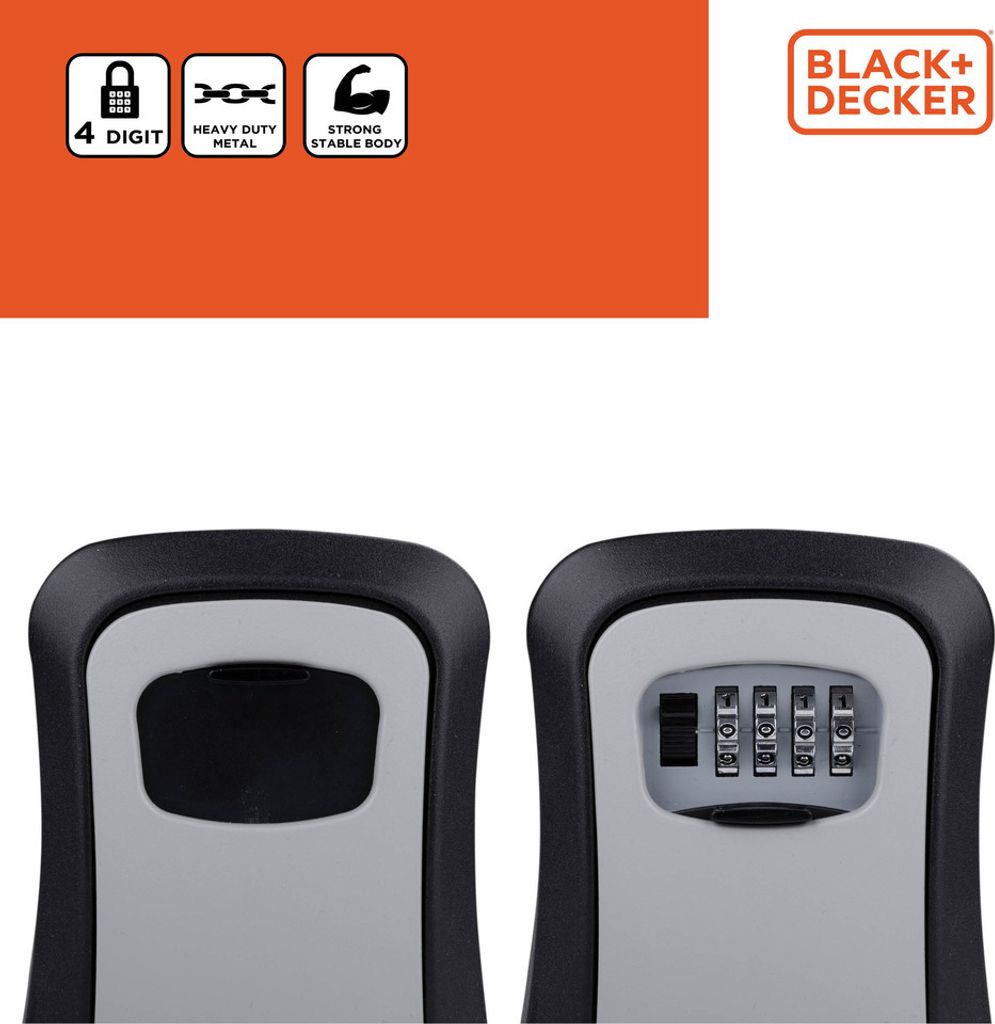 Trezor na klíče BLACK+DECKER - s kombinačním | Kaufland.cz