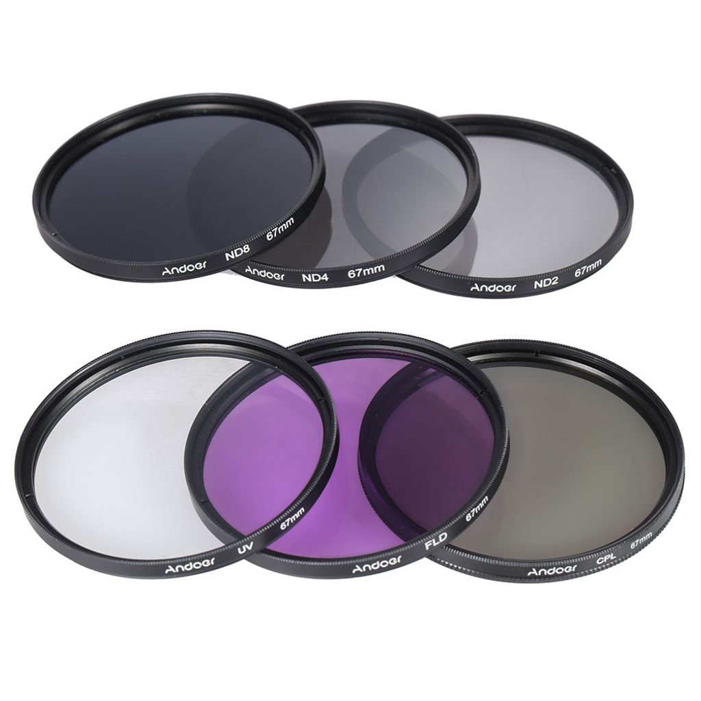 Andoer 67mm Lens Filter Kit UV + CPL + FLD + | Kaufland.de