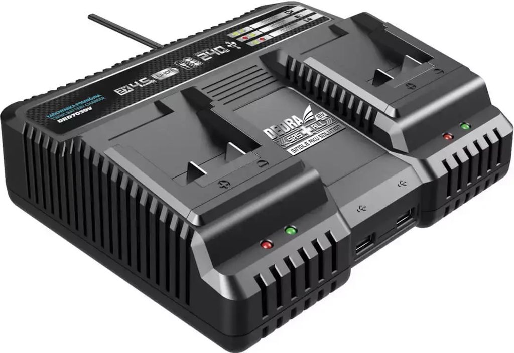 Dedra Dvigubas pakrovejas 2x4,5A 18V | Kaufland.cz