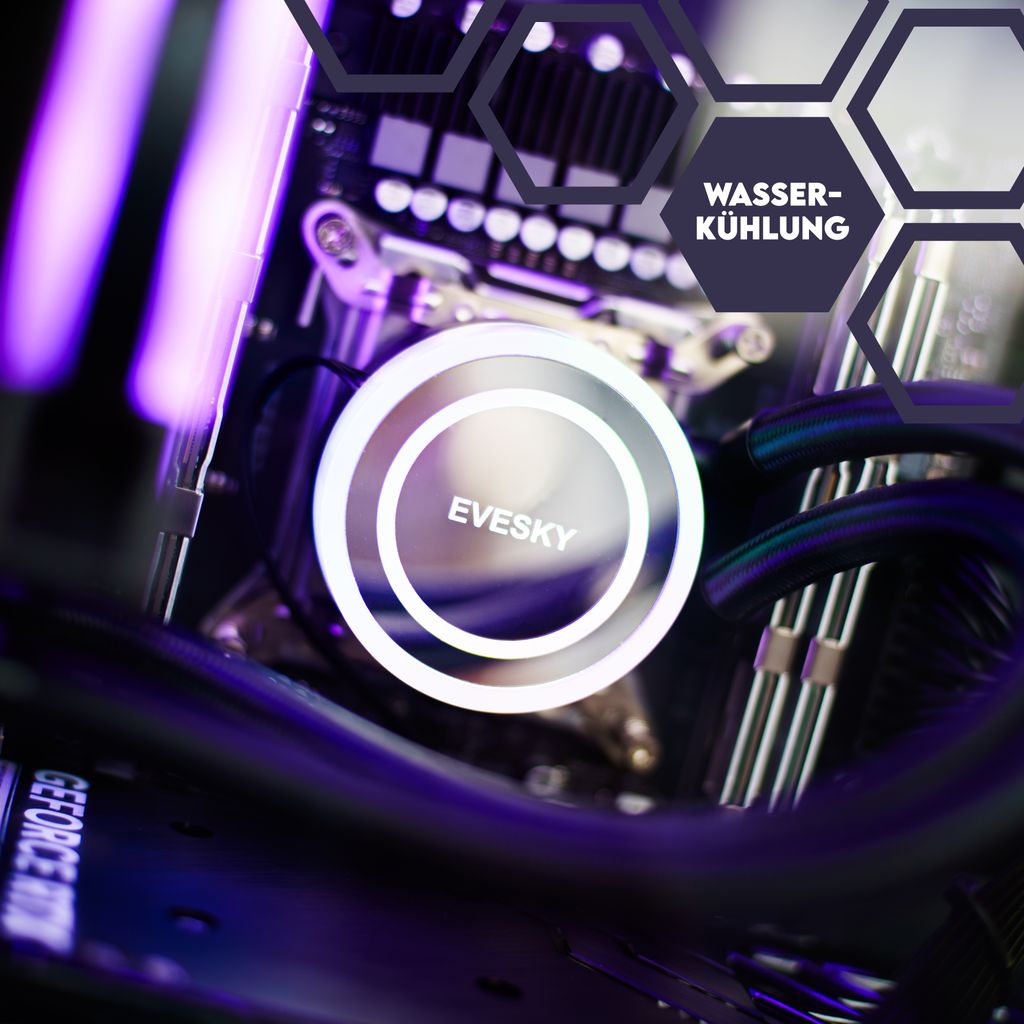 VENOM Gaming PC, Wasserkühlung, ARGB, WLAN + | Kaufland.de