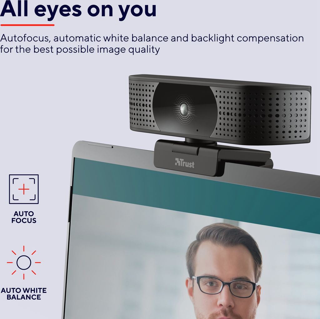 Trust Teza 4K Ultra HD Webcam, 3840x2160 mit | Kaufland.de