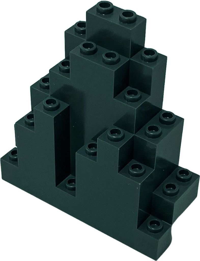 LEGO® 3x8x7 Skalní deska LURP Mountain Dark | Kaufland.cz