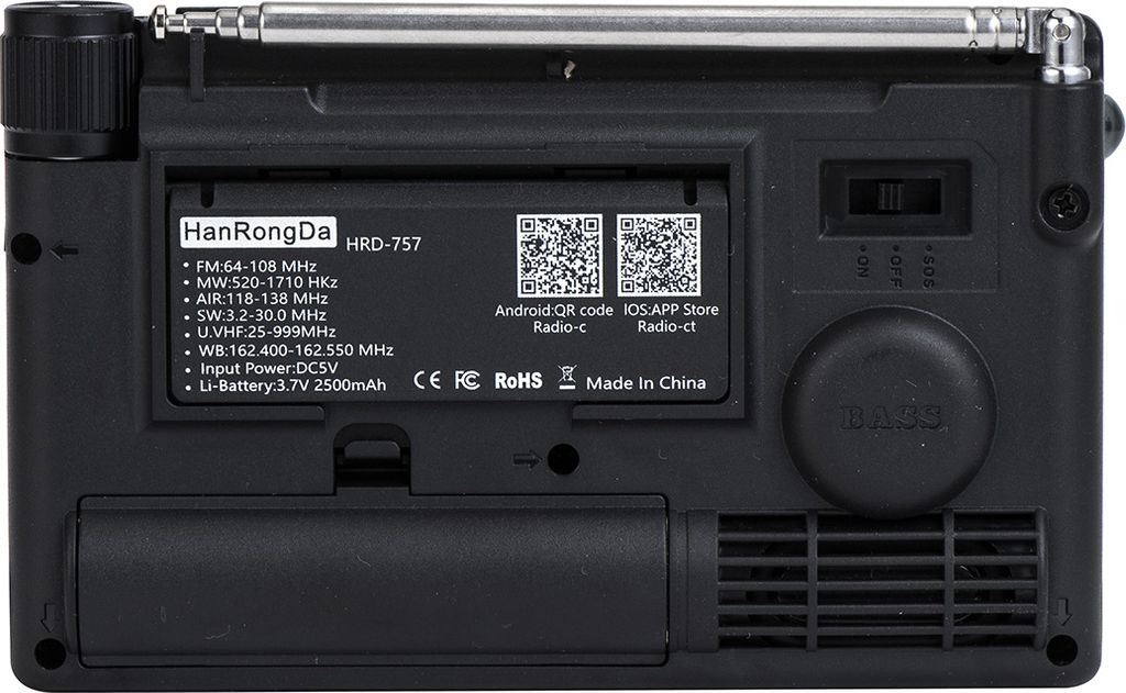 HanRongDa HRD-757 Multibandradio FM AM MW SW | Kaufland.de