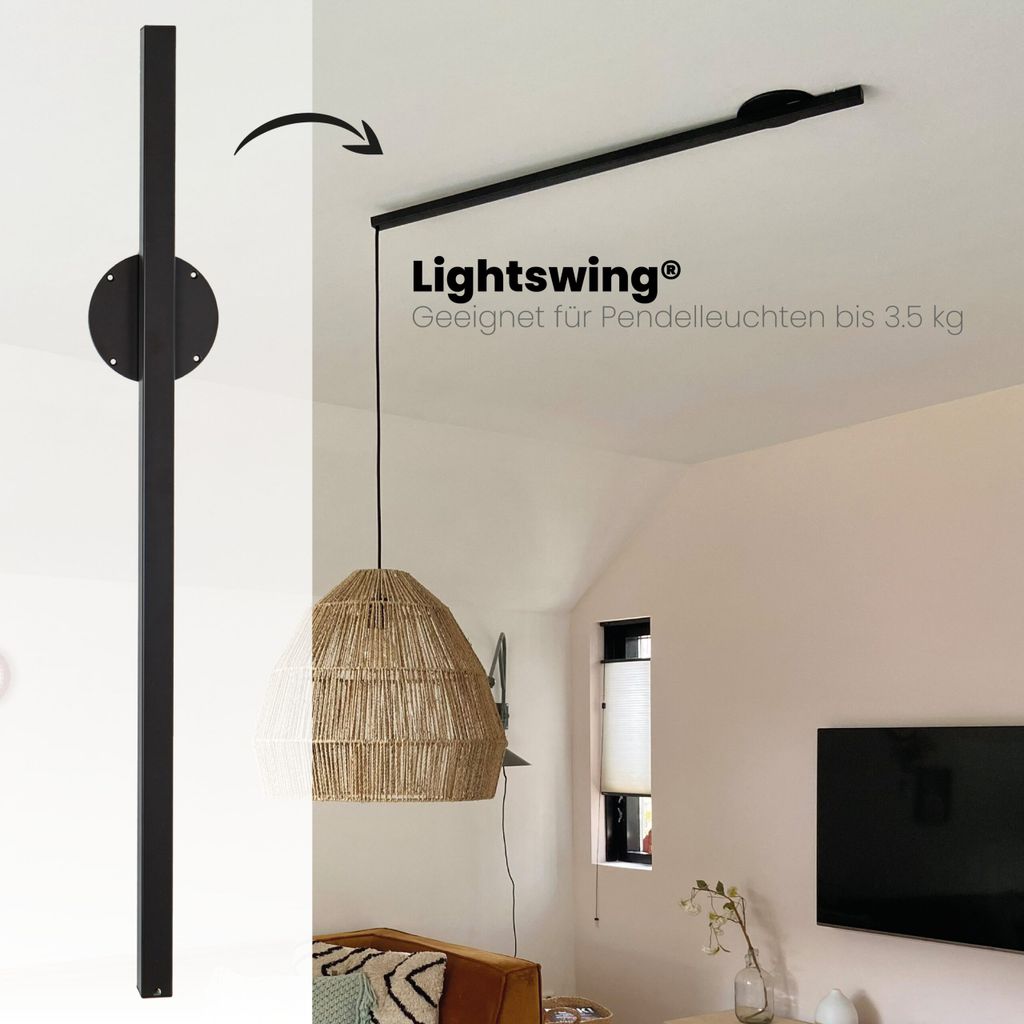 Lightswing® Single Mattschwarz 90 cm - Für | Kaufland.de