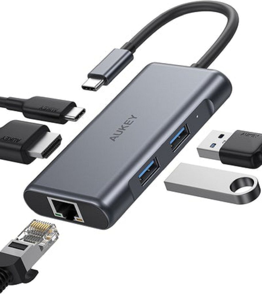 AUKEY CB-C75 USB-C-Hub-Adapter Hub | Kaufland.sk