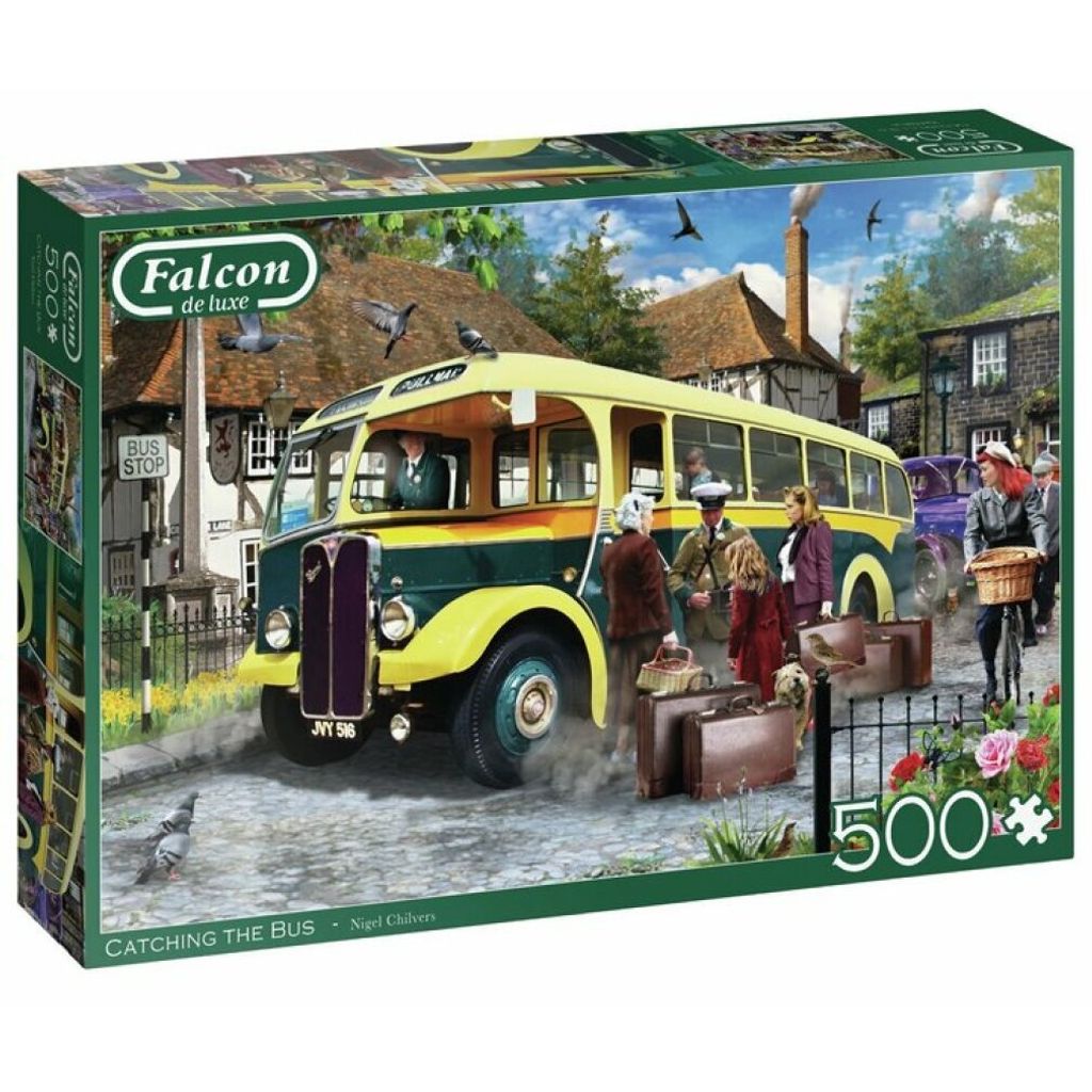 FALCON Puzzle Stihnout Bus 500 Teile Klassische Puzzles