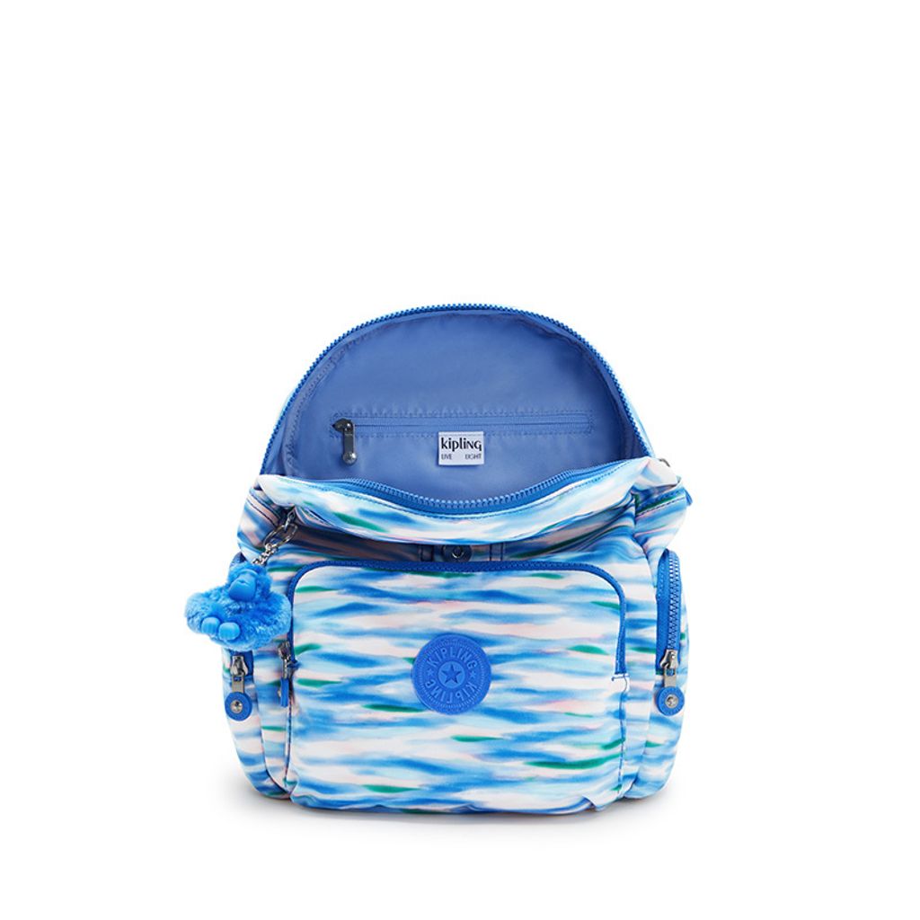 Kipling City Zip S Backpack Diluted Blue - | Kaufland.de
