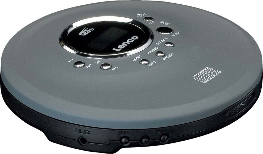 Lenco MP3 Player CD-400GY Grau - MP3-Player - | Kaufland.sk