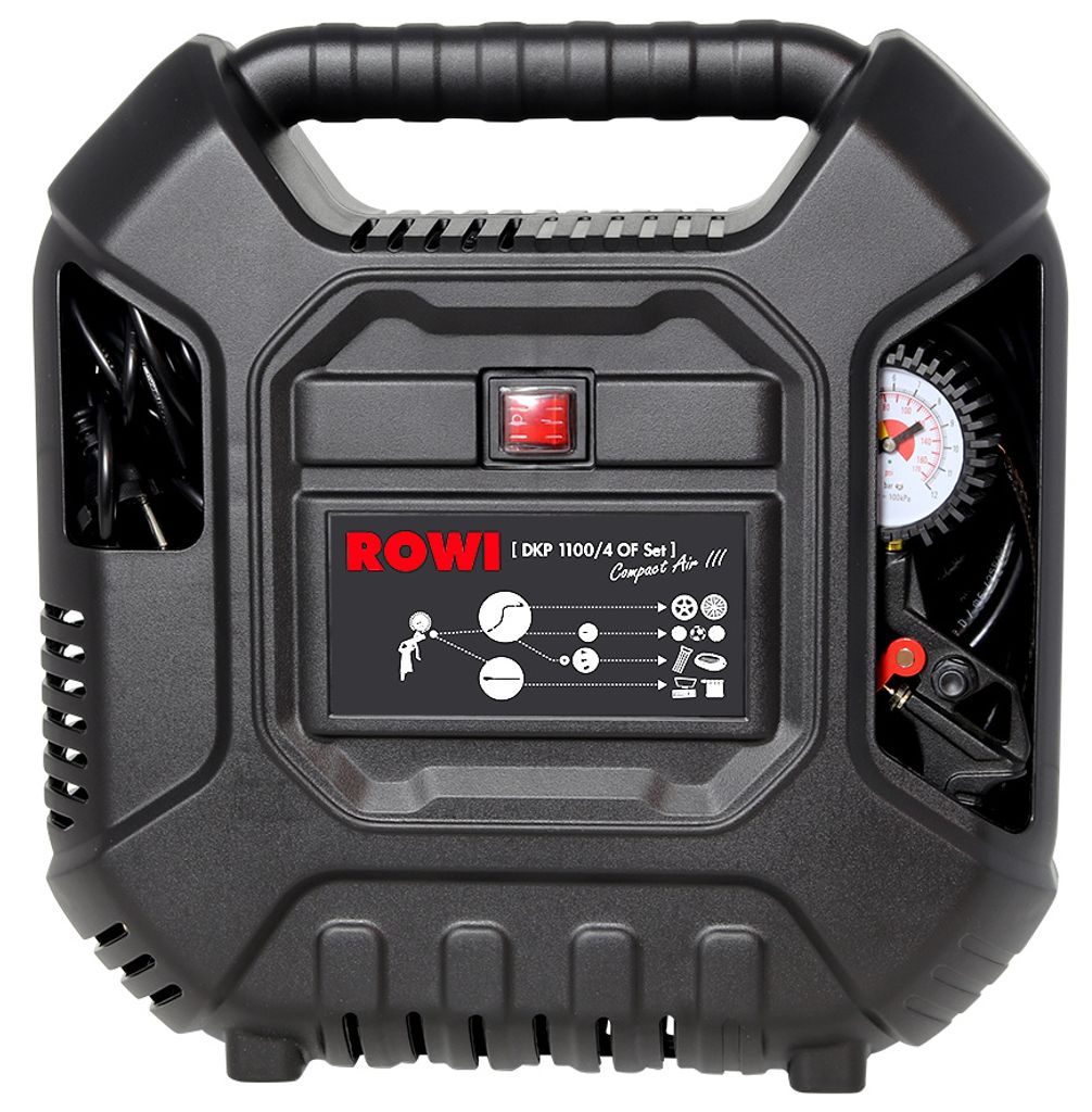 ROWI Koffer-Kompressor DKP 1100/4 OF Set | Kaufland.de