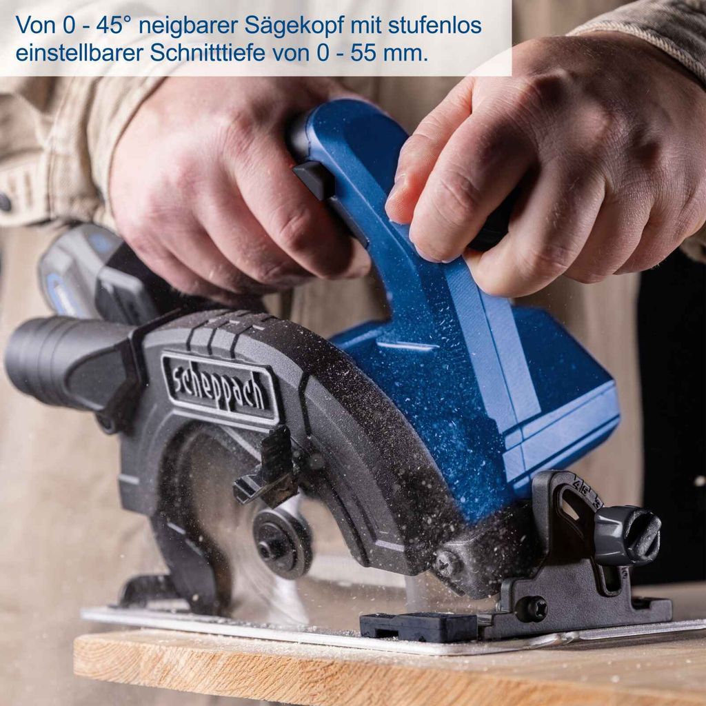 Scheppach Akku-Handkreissäge BC-HCS165-X - | Kaufland.de
