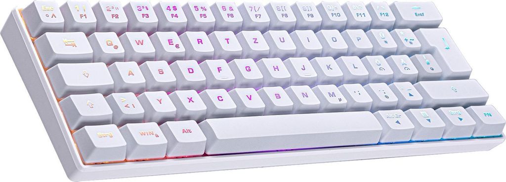 ISY Mechanical Mini Gaming Keyboard RGB white | Kaufland.de