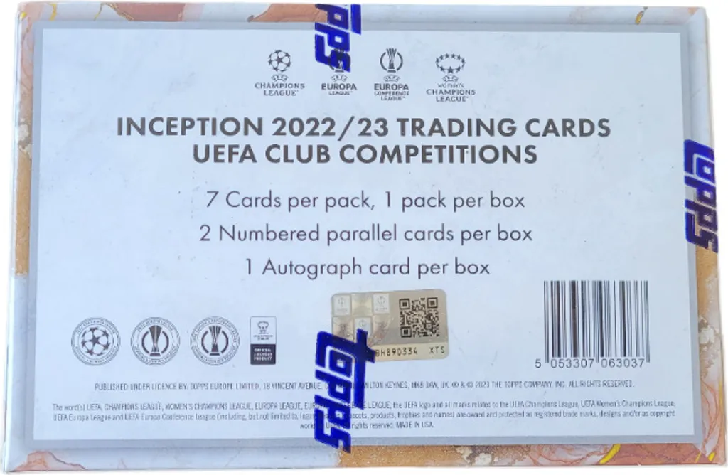Topps Inception UEFA CLUB COMPETITIONS | Kaufland.de