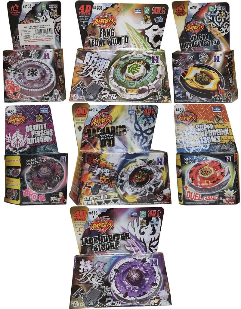 4D Metal Rapidity spinning tops DEFENSE Pack | Kaufland.sk