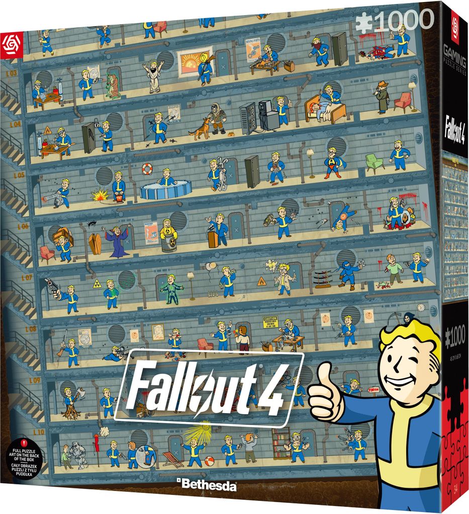 Puzzle Fallout 4 - Perk Poster Puzzles (Good | Kaufland.de