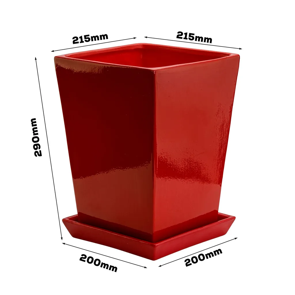 Blumentopf Blumenübertopf Untersetzer Quadrat | Kaufland.de