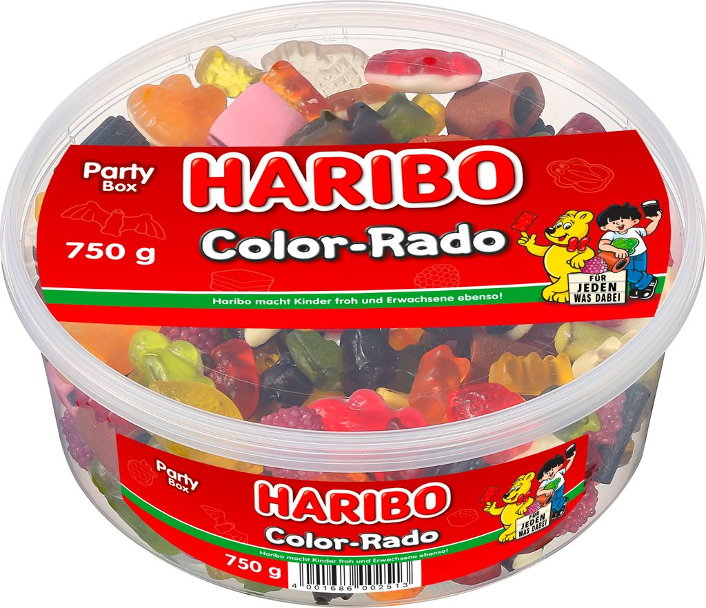 Haribo Colour Rado lékořicová směs v párty | Kaufland.cz