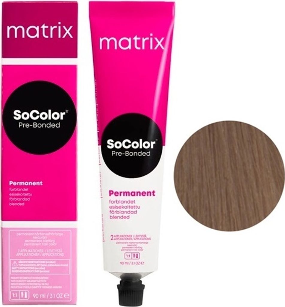 Matrix SoColor Pre-Bonded Permanent 9A 90ml Haartönungen