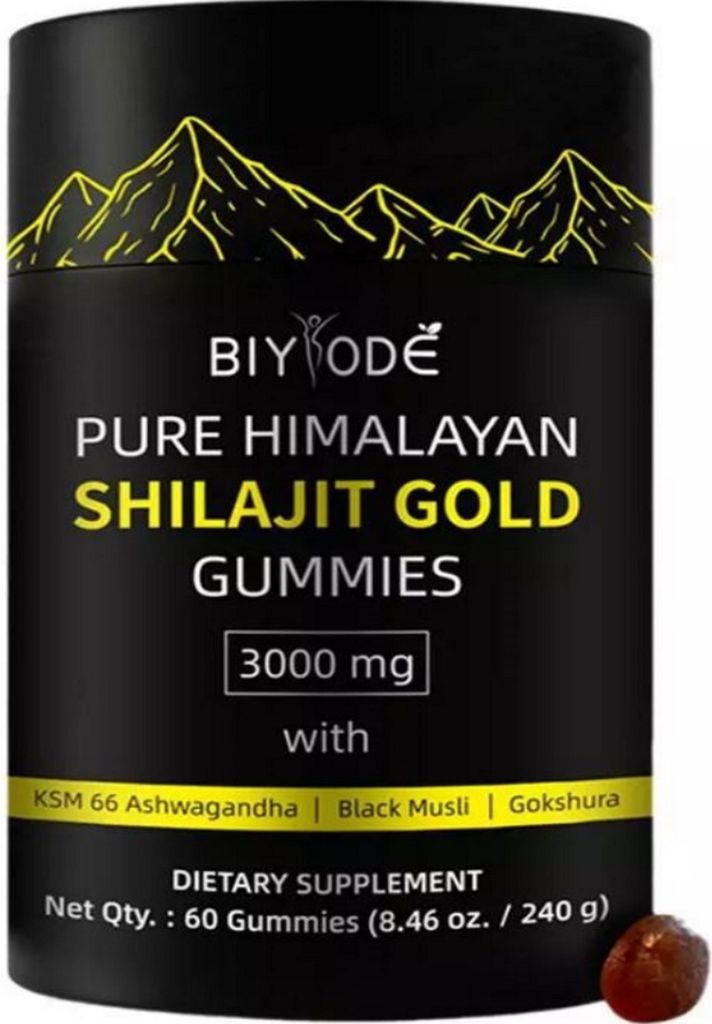BIYODE Pure Himalayan Shilajit Gold Gummies | Kaufland.de