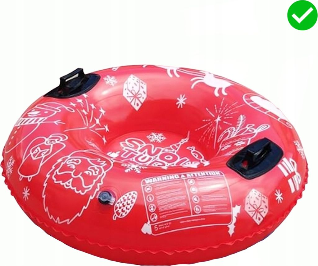 Tubo da neve gonfiabile in PVC, scivolo da neve, aliante