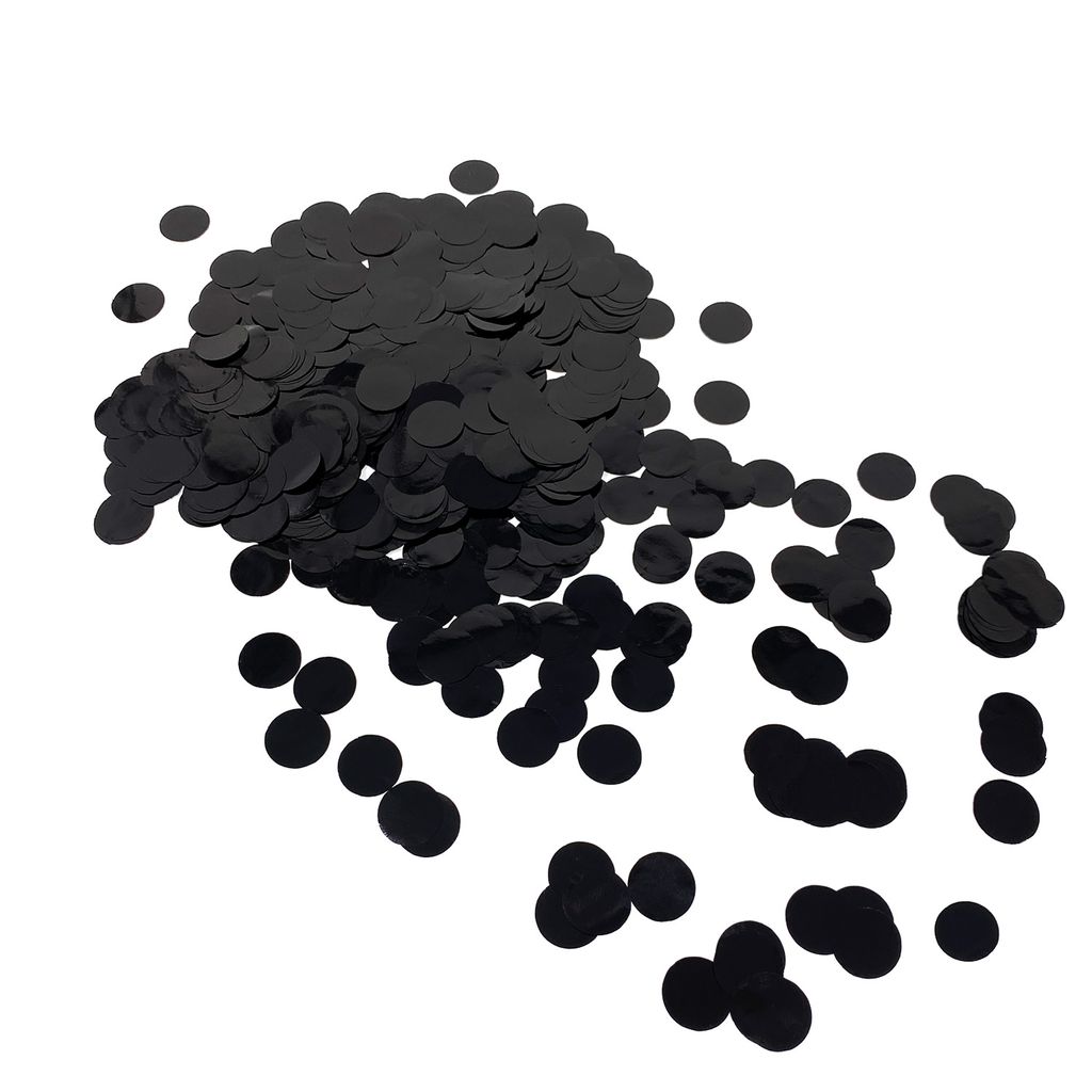 Oblique Unique Konfetti schwarz rund glänzend | Kaufland.de