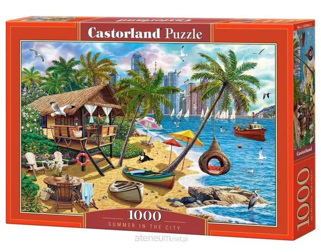 Castorland Puzzle 1000 Leto v meste CASTOR | Kaufland.sk