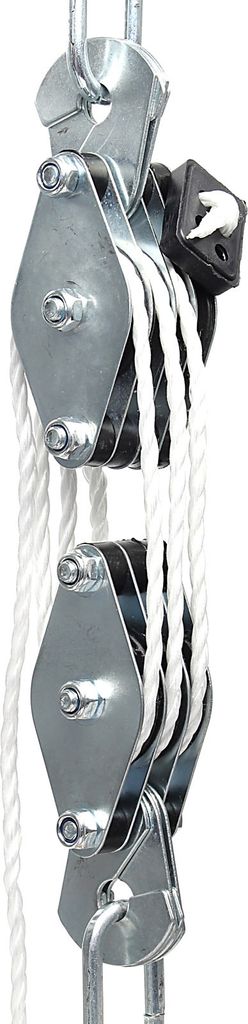 Kladkostroj XPOtool do 180 kg s 20 m nylonového lana,