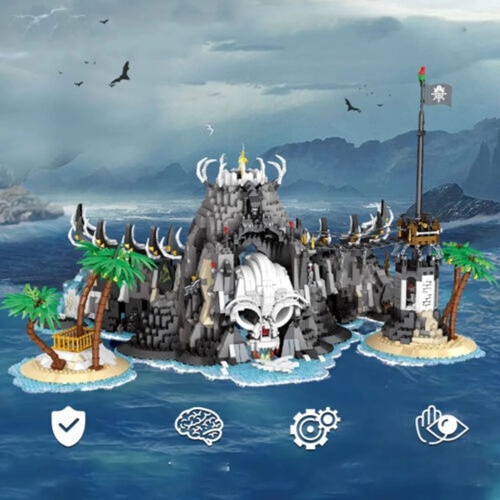 Reobrix 66012 Piratenbucht Moc Klemmbausteine | Kaufland.de