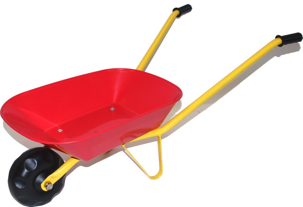 Brouette avec berceau en plastique Outils pour enfants