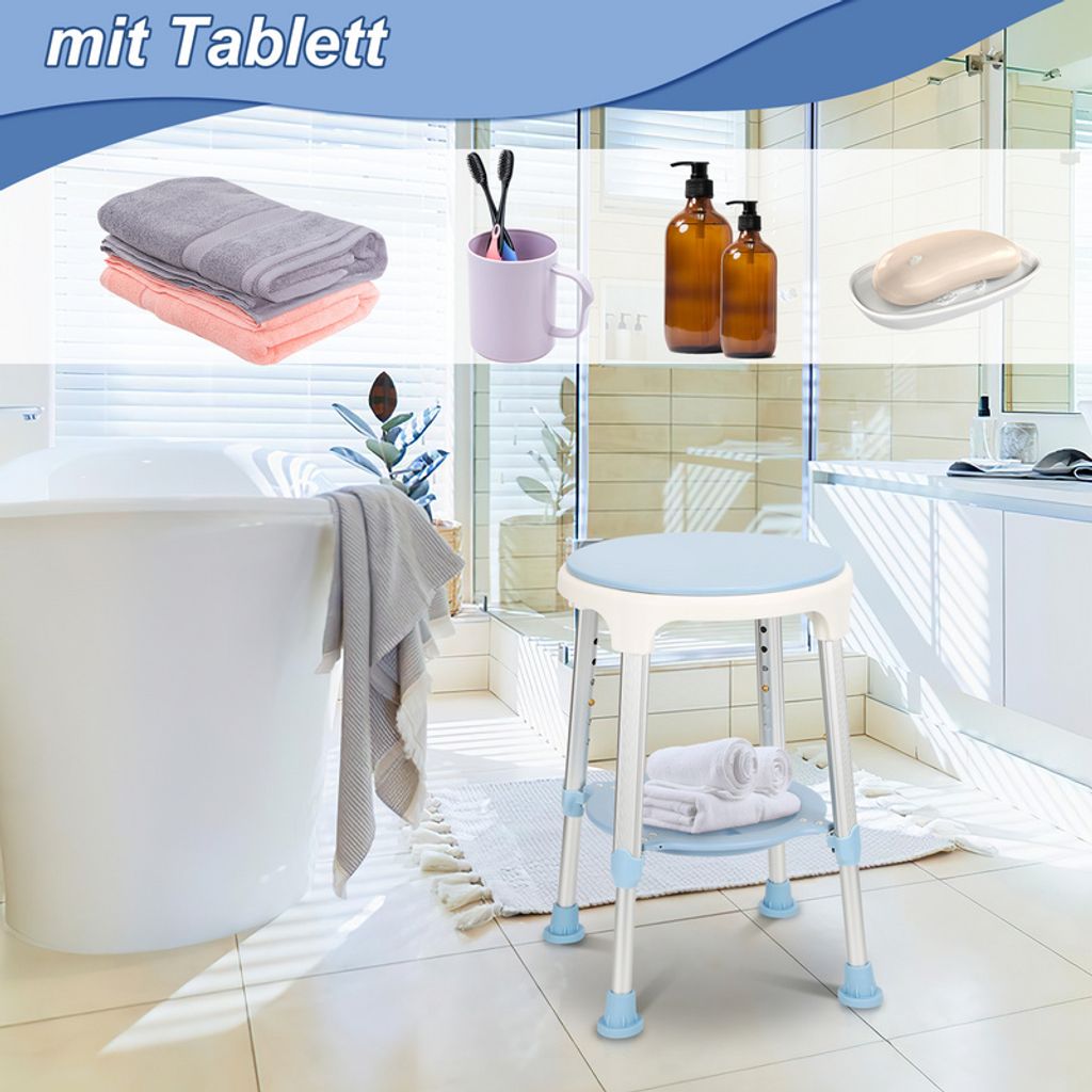 SWANEW Duschhocker Balkon Bad hocker Baden | Kaufland.de