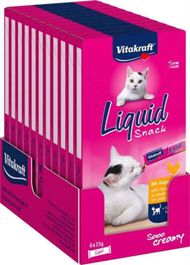 Vitakraft Katzensnack Cat Liquid Snack Huhn - | Kaufland.de
