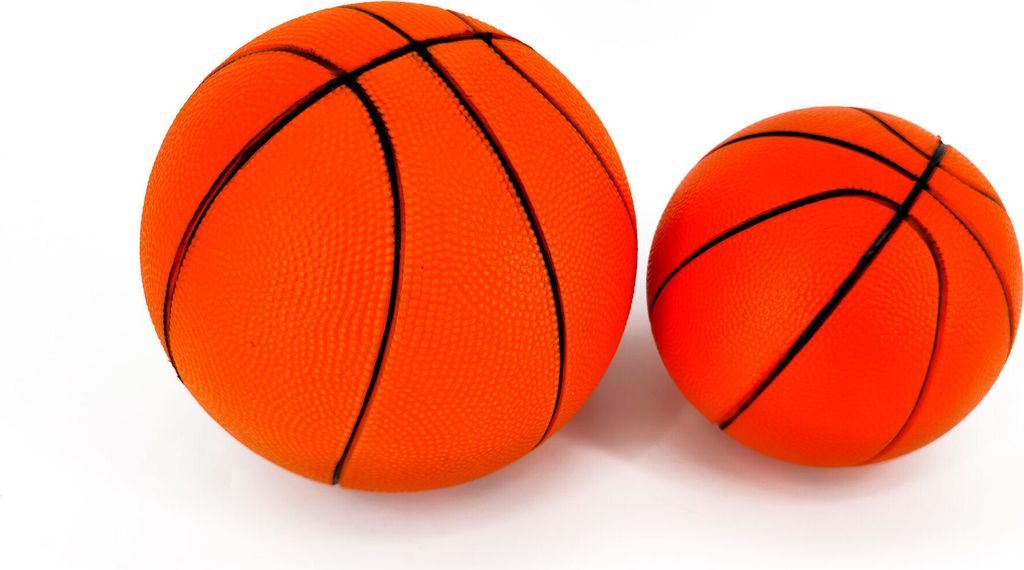 Penová basketbalová lopta - veľkosť 4 (priemer: 18 cm)