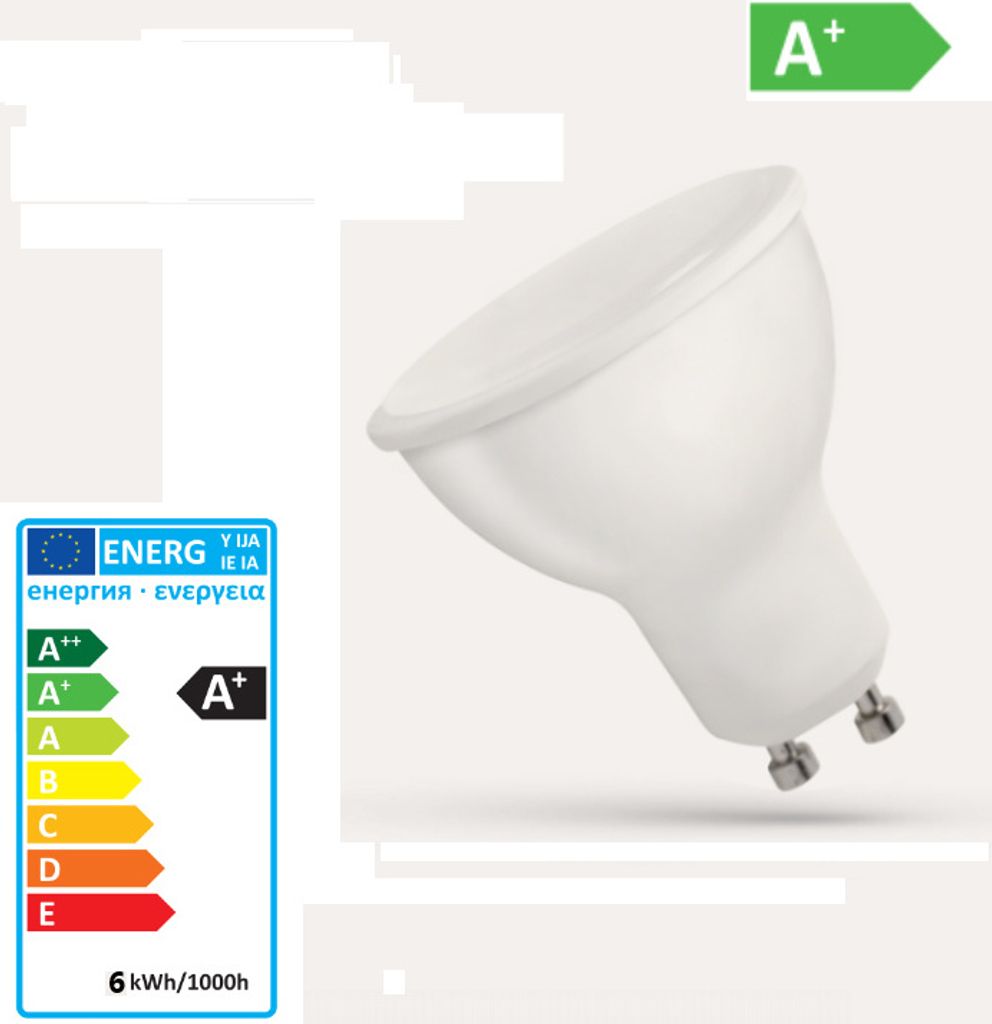 Led Gu10 230V 6W Smd Cw With Milky Cover | Kaufland.de