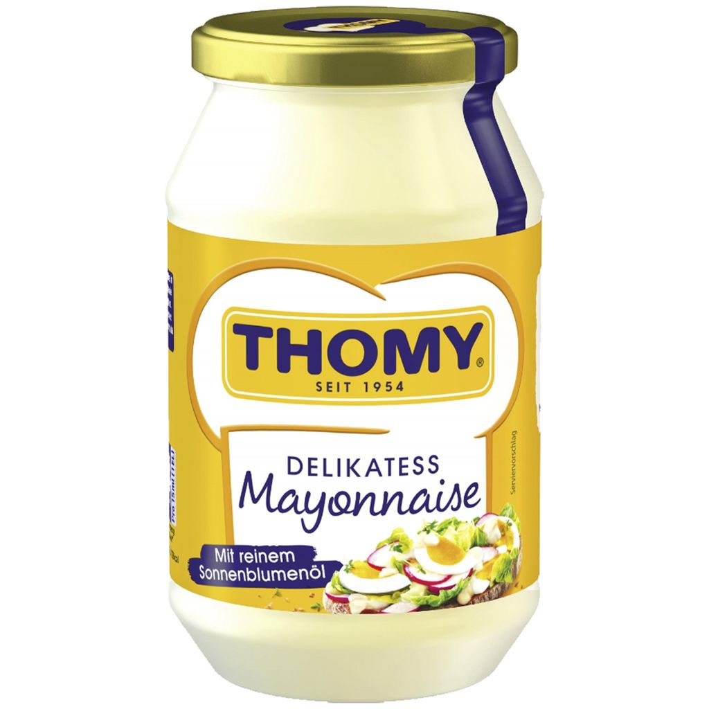 Delikatesní majonéza Thomy s krémovou, pikantní chutí 250ml