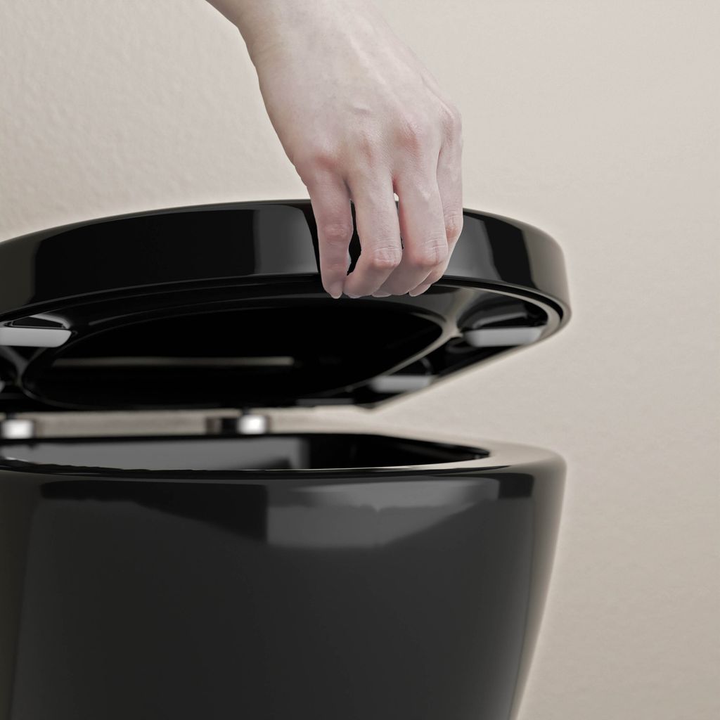 BERNSTEIN Duroplast WC-Sitz U1002 Schwarz mit | Kaufland.de