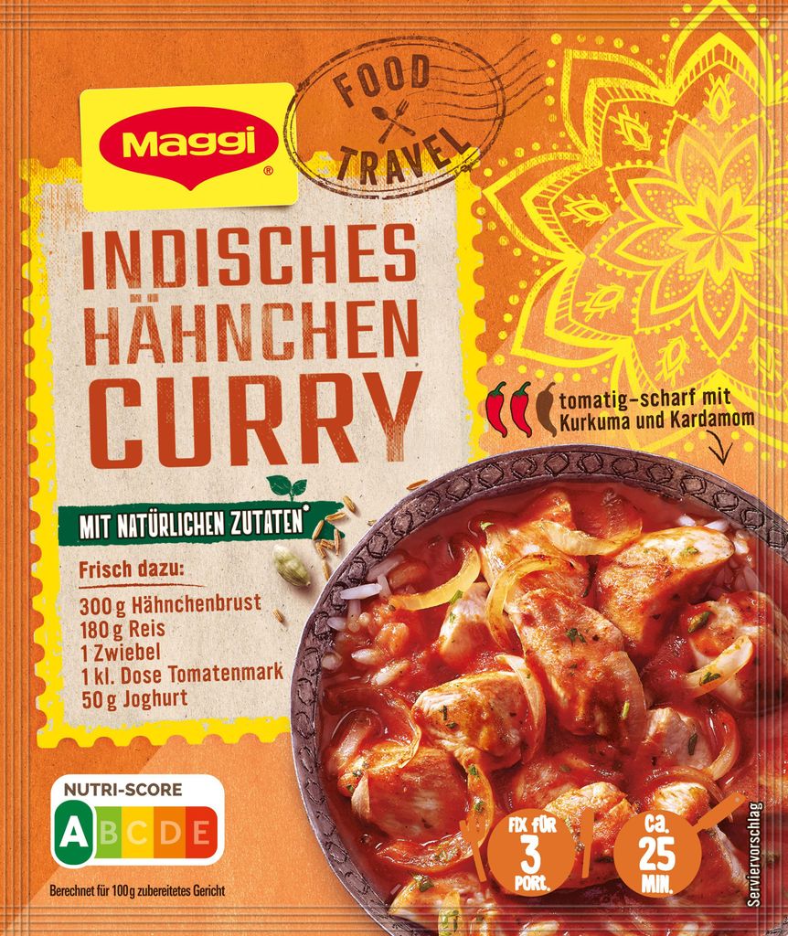 Maggi Fix Indisches Curry Hähnchen | Kaufland.de