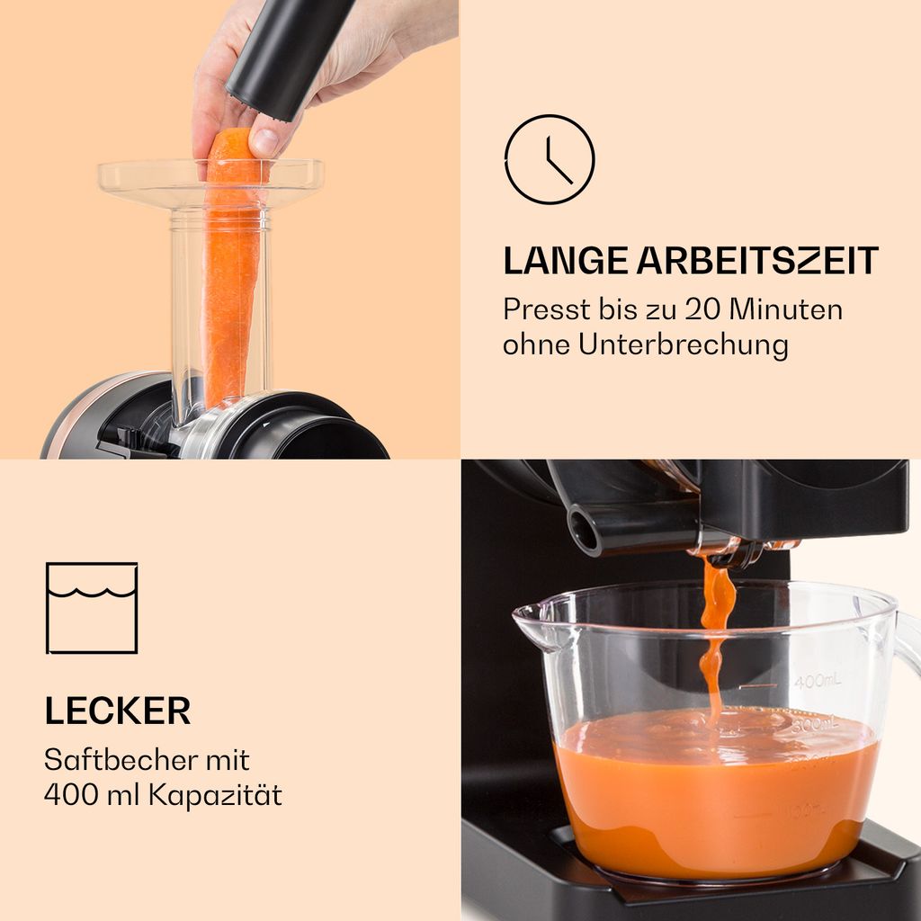 Klarstein Bella Elegance Saftpresse 200 W, | Kaufland.de
