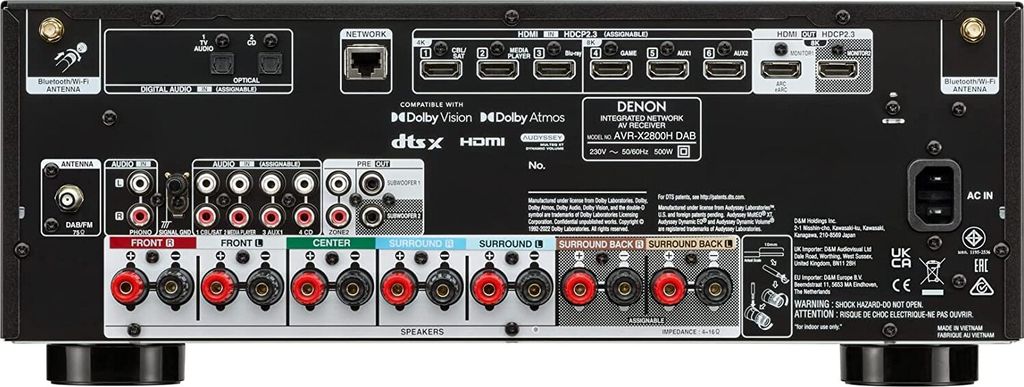 Denon AVR-X2800H DAB 7.2-Kanal 8K-AV-Receiver | Kaufland.de