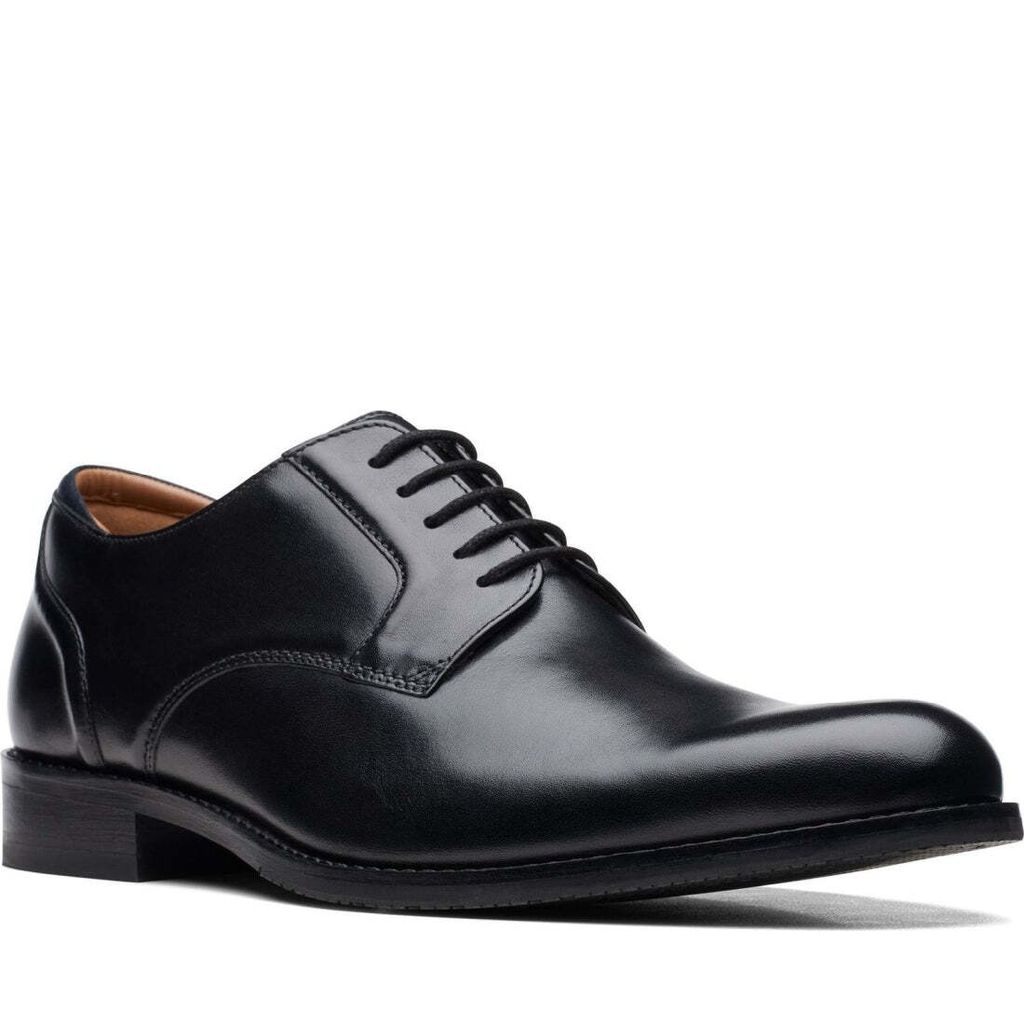 Clarks Craft Arlo Lace Black Leather 42 | Kaufland.sk