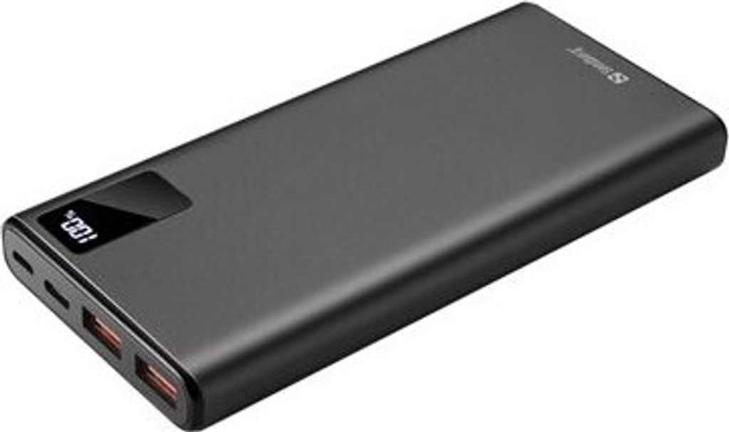 SANDBERG Powerbank - 10000 mAh - 37 Wh - 20 Watt - 3 A - QC