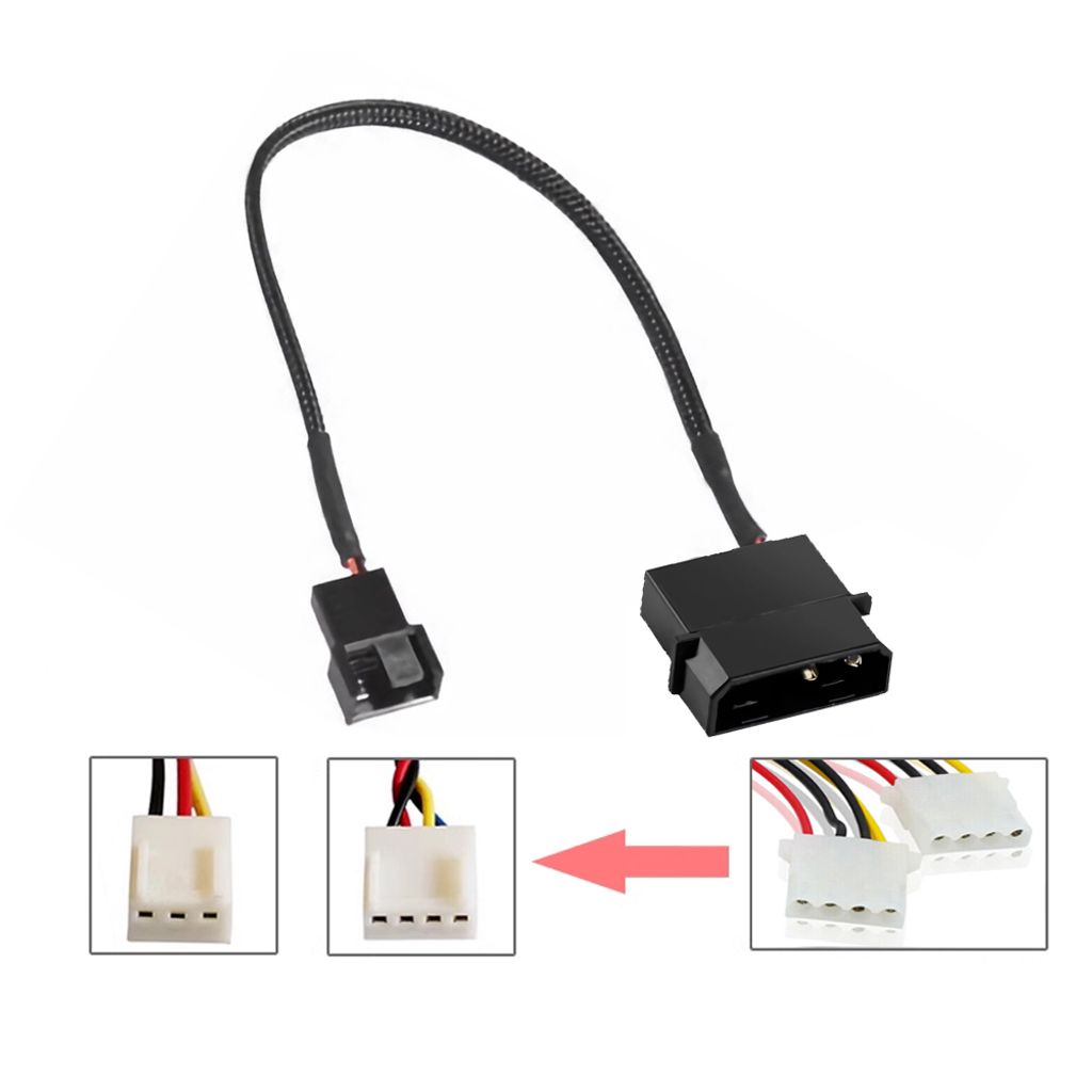 H28 27cm 4pin Molex Stecker auf 3-Pin/4-Pin | Kaufland.de