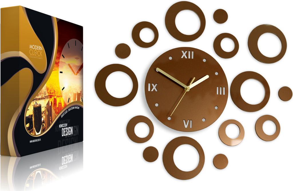 ModernClock, Quarzuhr, wanduhr modern, Ring | Kaufland.de