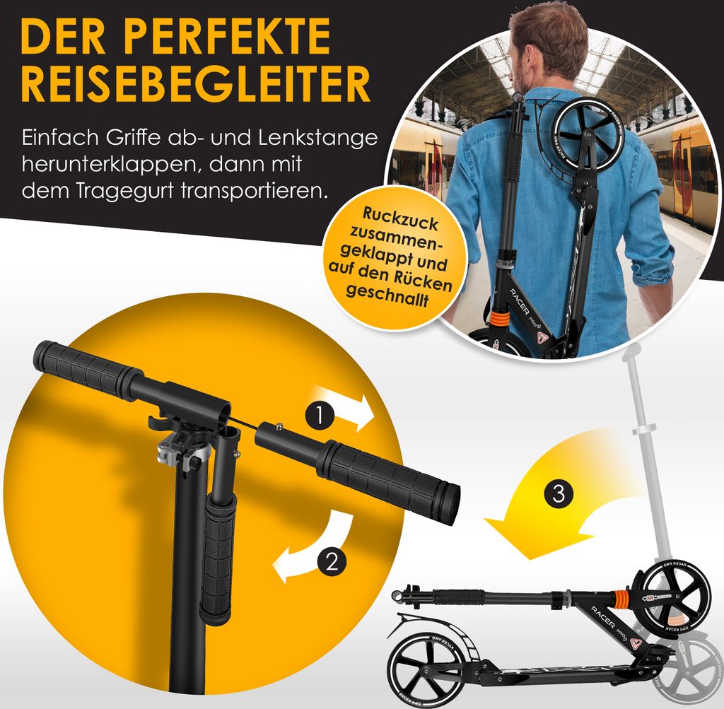 KESSER® Cityroller Scooter 205mm Räder | Kaufland.de