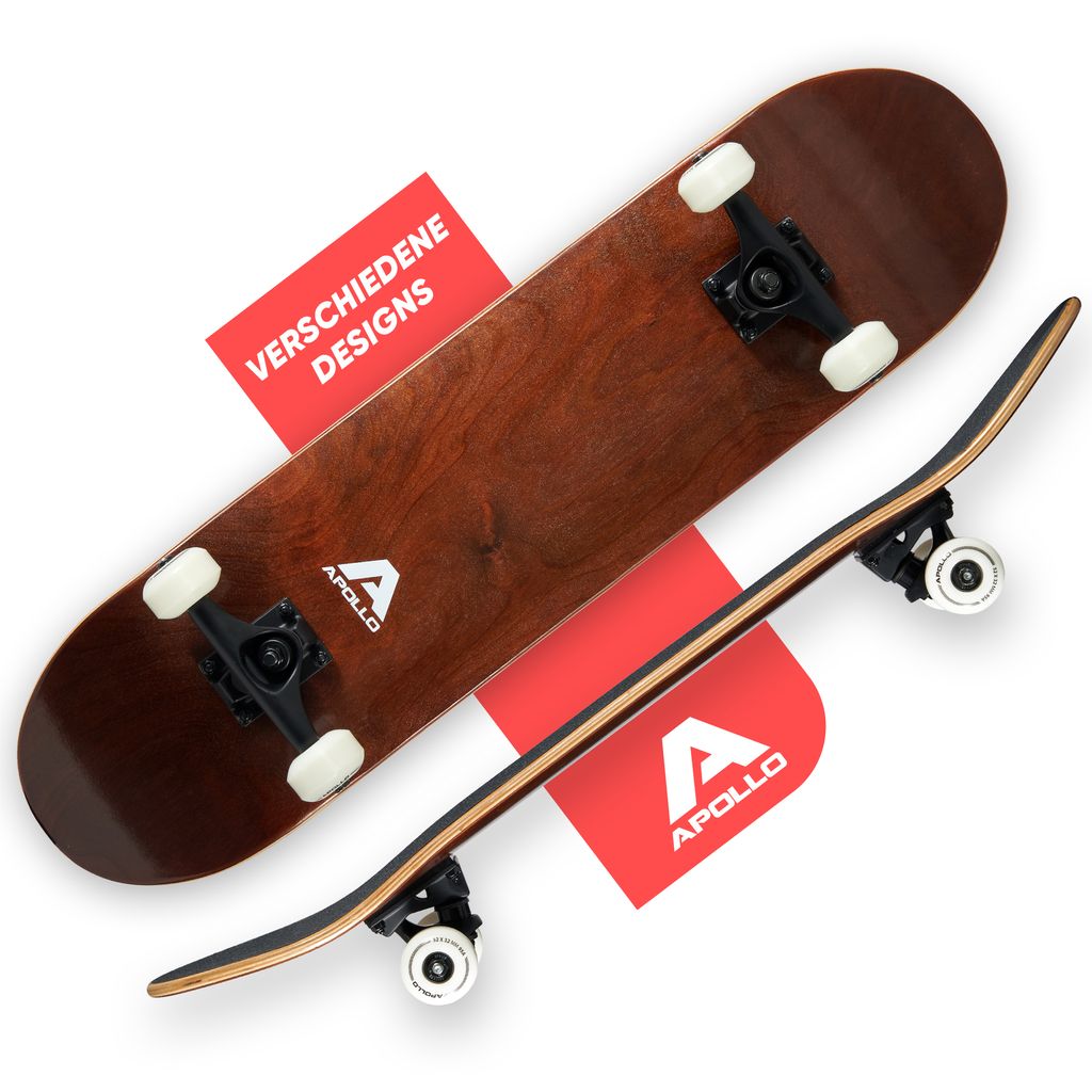 Apollo Skateboard "Plain Wood" Komplettboard | Kaufland.de