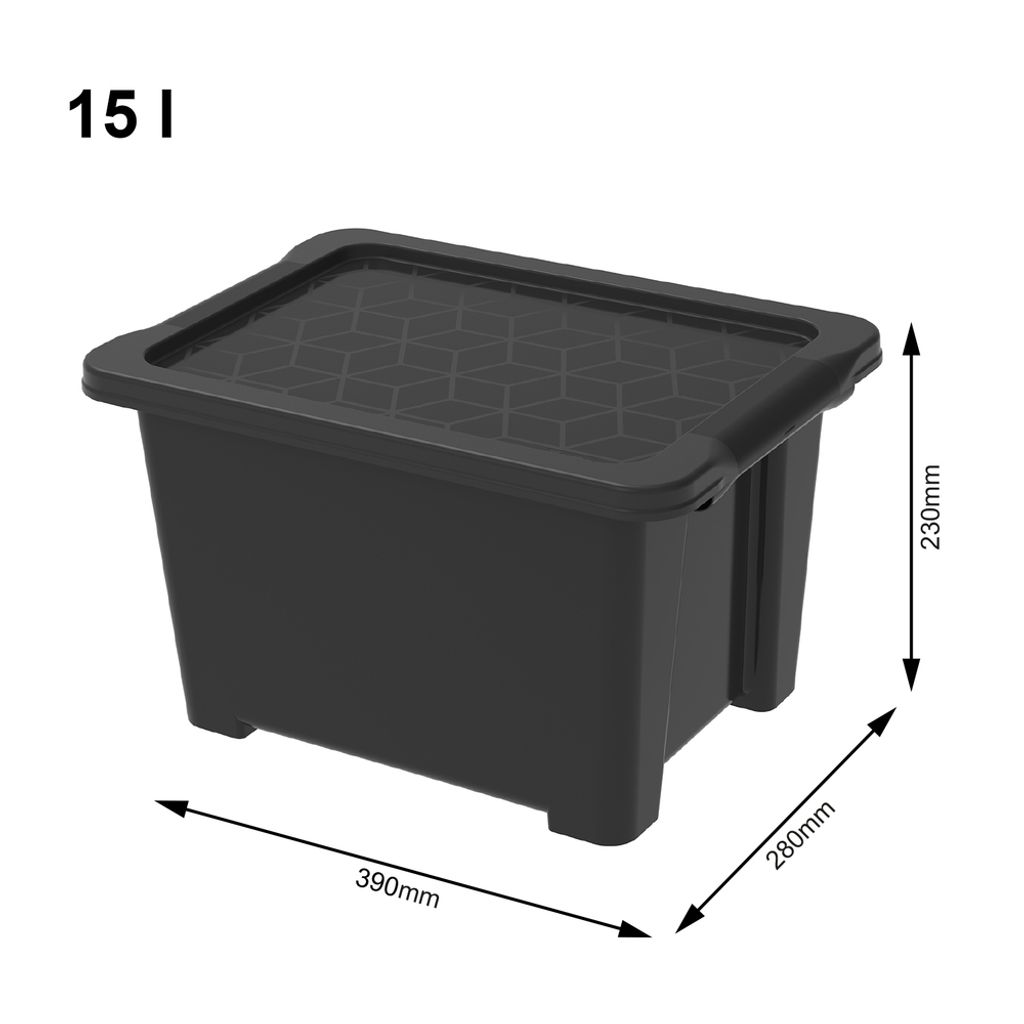 úložný box EVO EASY 15L - BLACK Úložný box | Kaufland.cz
