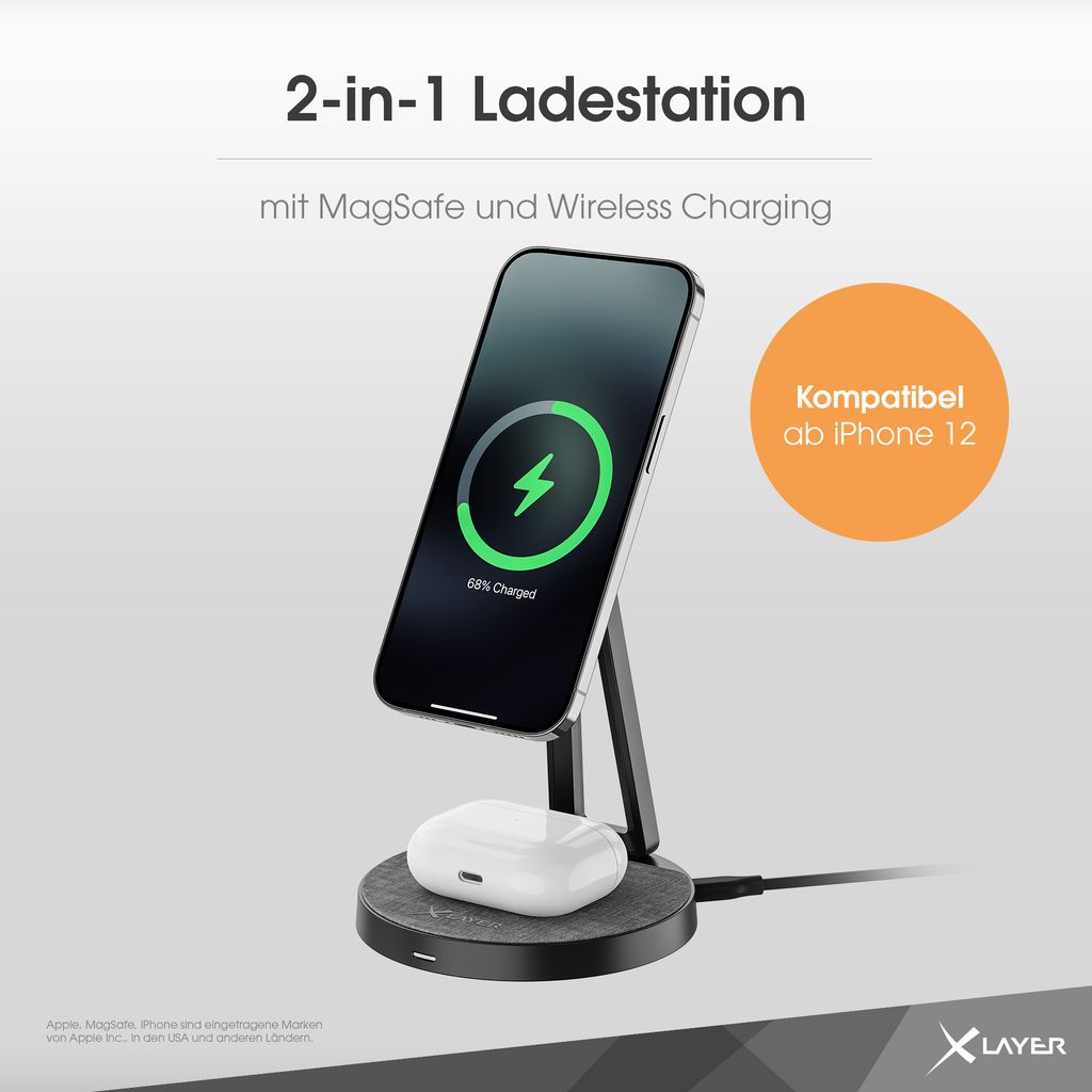Xlayer MagFix Pro 2-in-1 Ladestation Apple | Kaufland.de