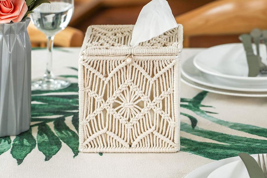 Baumwolle Rope Square Tissue Box Decorative | Kaufland.de