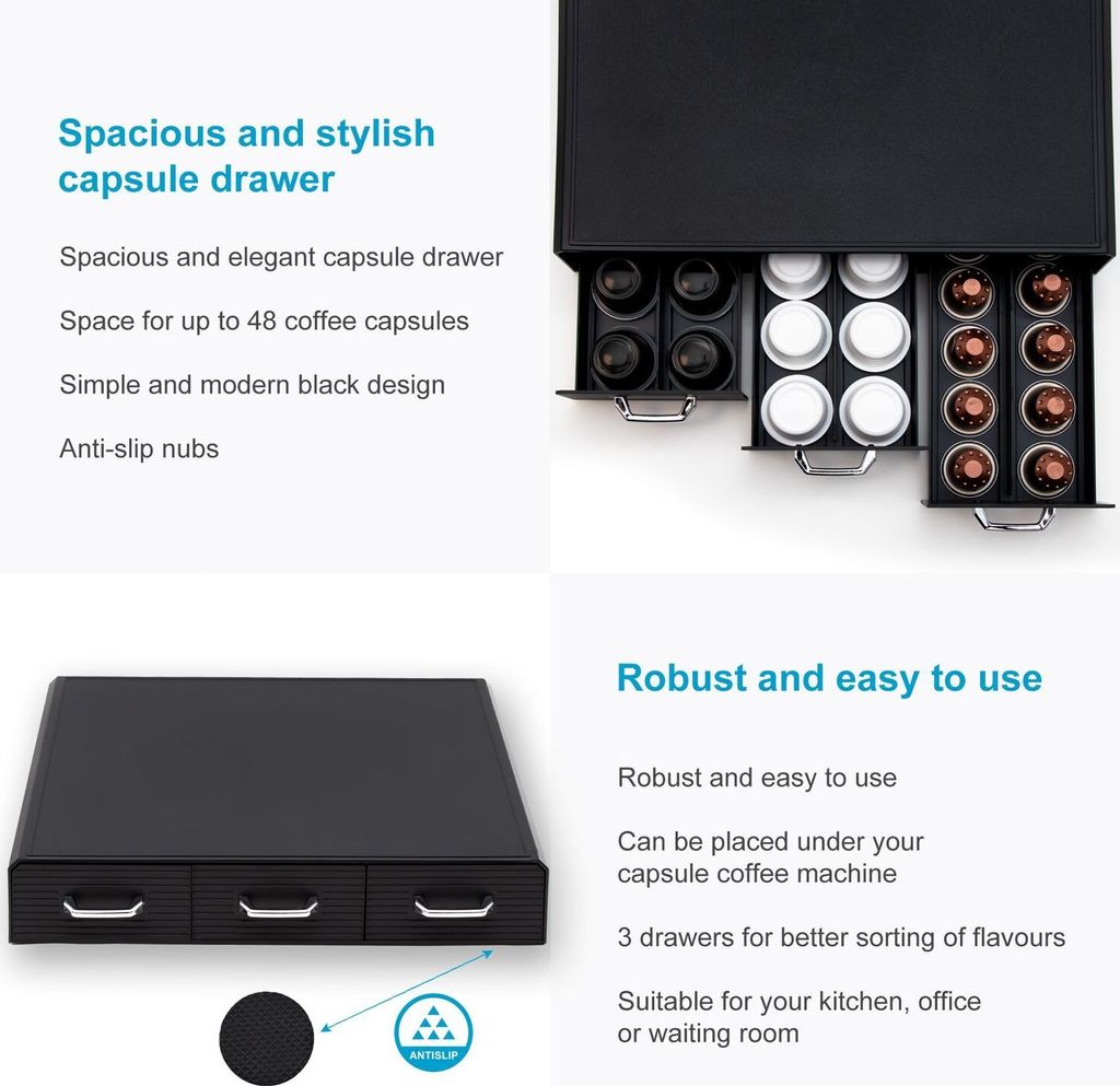 Intirilife držiak na kávové kapsule s 3 | Kaufland.sk